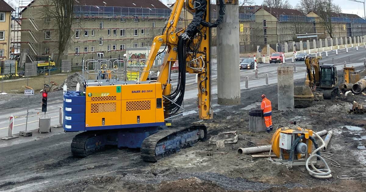 Bauer executes piling works for bypass road in Münster | BAUER AG